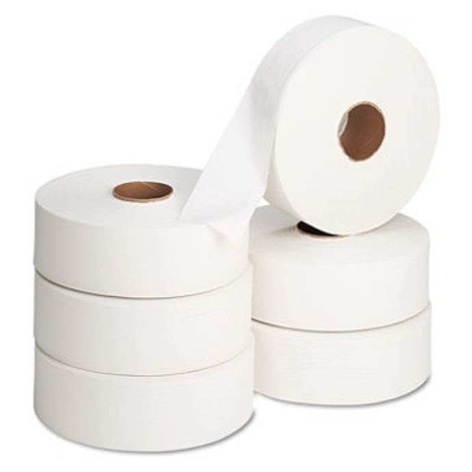 Jumbo Toilet Rolls 2 1/4" Core Case 6